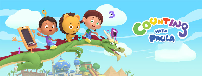 Counting With Paula | Big Wheels Turning