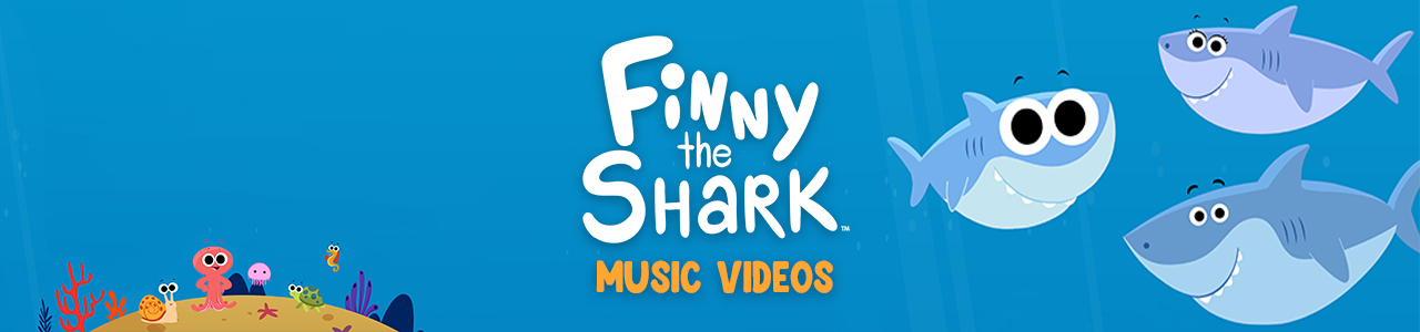 Finny The Shark Music Videos | Santa Shark