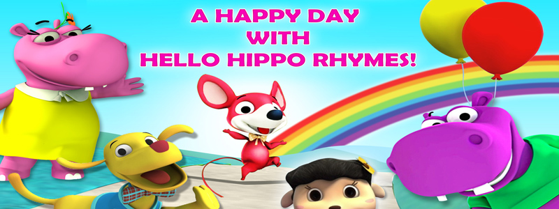 A Happy Day with Hello the Hippo Rhymes! | A Happy Day with Hello the ...