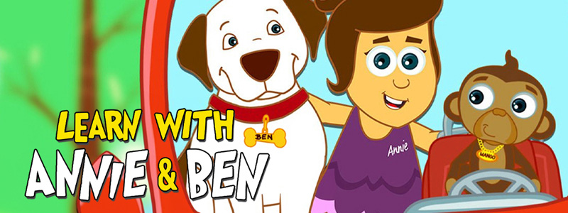 Learn With Annie & Ben | Mango's Obstacle Course