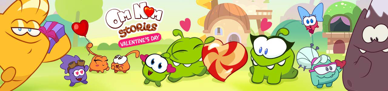 Valentine's Day with Om Nom | Valentine's Day: Love Is In The Air