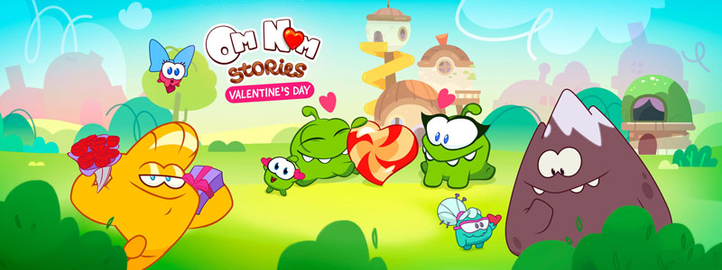 Valentine's Day with Om Nom | Valentine's Day: Love Is In The Air