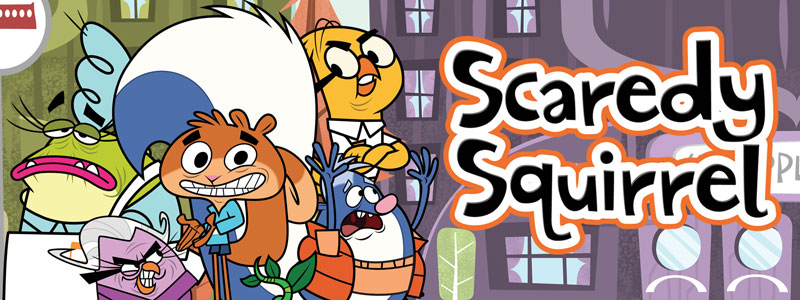 Scaredy Squirrel | Pranks for Nothing / Fist Full of Quarters