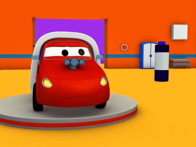 Amber the Ambulance | Back / Unripe Strawberry