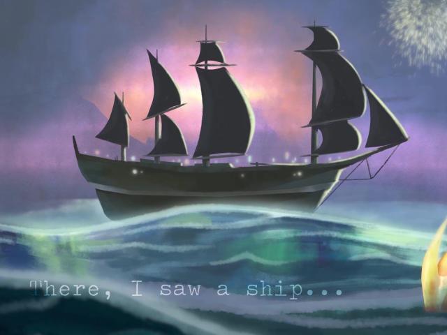 Little Mermaid Ship