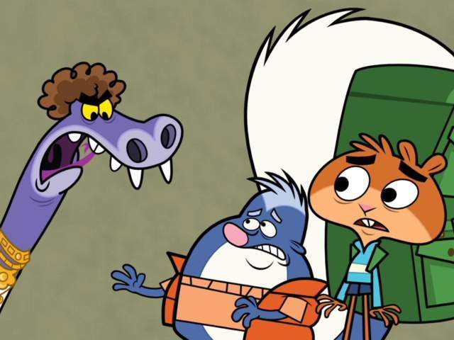 Scaredy Squirrel Camping