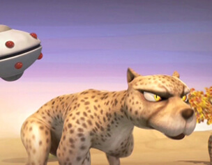Alien Zoo | Racing Cheetah