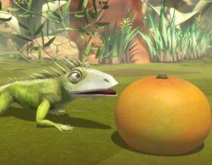 Alien Zoo | Large Iguana