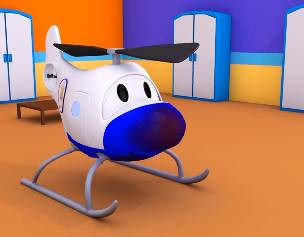 Amber the Ambulance | Christmas Lights / Helicopter Crash