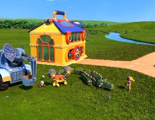 AnimaCars Rescue | The Mirage & the elephant excavator/Candy Tree ...