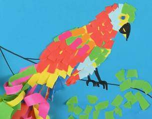 Art Land | Making a Parrot