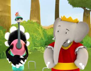Babar and the Adventures of Badou | Tutu Badou / Hidden Courtyard