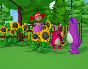 Blinky and Knobby | A Scarecrow