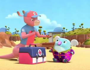 Kangaroo Beach | Frizzy's Big Show