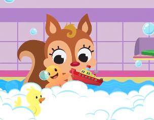 Kidloom Music Clips | Bath time