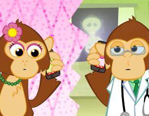Nursery Rhymes | Five little monkeys