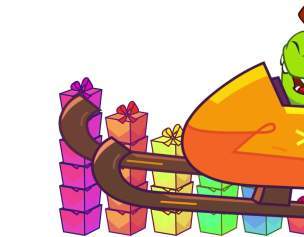 Om Nom Christmas | Learn how to count Christmas gifts in English