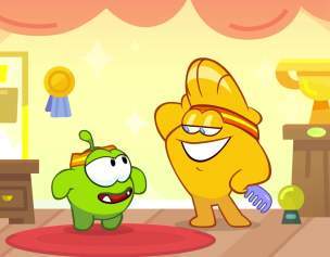 Cut the Rope - Om Nom Stories | New Neighbors - Wake Up