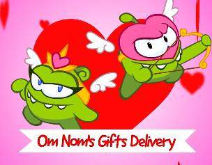 Valentine's Day with Om Nom | Valentine's Day: Lovely Gifts