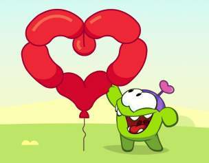Valentine's Day with Om Nom | Om Nom&Valentine's Day: Heart-Shaped
