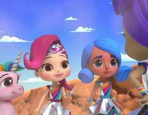 Rainbow Rangers | Chimp in the Wild / Shake It