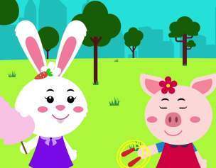 Ria Rabbit | A Walk In The Park