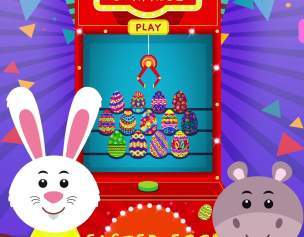 Ria Rabbit Easter Egg Surprise | Learn Bird Sounds 1