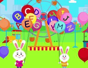 Ria Rabbit Nursery Rhymes & Songs | Row, Row, Row Your Boat