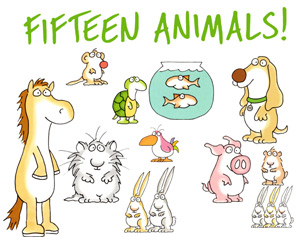 Sandra Boynton Read Alongs | Fifteen Animals!