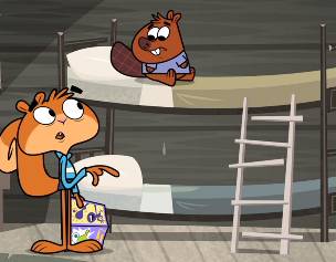 Scaredy Squirrel | Stackinator / Halloweekend