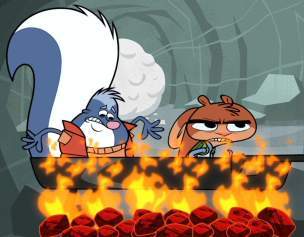Scaredy Squirrel Camping