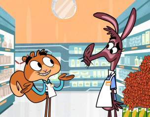 Scaredy Squirrel | Paddle Dogs / Looking for Richard