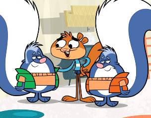 Scaredy Squirrel | Inskunktion / Double Double Squirrel in Trouble