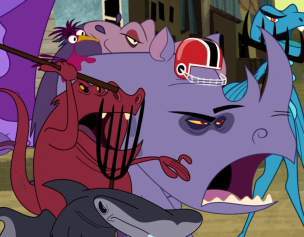 Spliced! | The Mutans Who Cried Monster / Pink