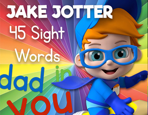 Super Geek Heroes | Learning Sight Words with Jake Jotter
