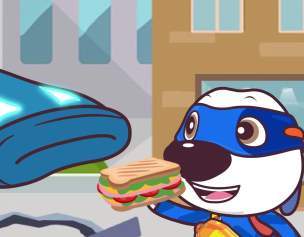 Talking Tom Heroes | The Hungry Vacuum Cleaner