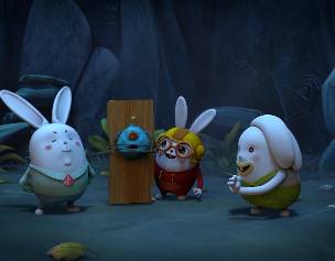 Three Rabbits | Alien Pet-2