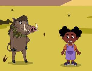 Zizi and Hannibal | Wendy the Warthog
