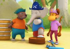 Babar and the Adventures of Badou | Dimday Pirates / No Foolin