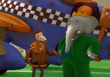 Babar and the Adventures of Badou | Message In The Wind / Elephants Don ...