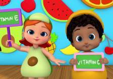 Boom Buddies - Nursery Rhymes & Kids Songs | Fruits Song - Learn Fruits ...