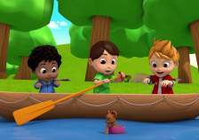 Boom Buddies - Nursery Rhymes & Kids Songs | Row Row Your Boat Song ...