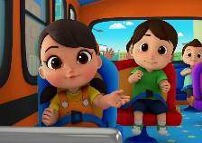 Boom Buddies - Nursery Rhymes & Kids Songs | Wheels On The Bus - Bus Songs