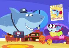 Finny The Shark | Take Your Fish To Work Day