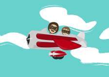 Geno Kids: Cartoons | Amelia Earhart - The Flying Woman