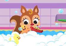 Kidloom Music Clips | Bath time