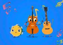 Kidloom Music Clips | Playing with the musical notes