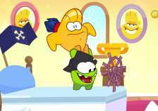 Cut the Rope - Om Nom Stories | New Neighbors - Paper Games