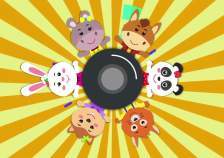 Ria Rabbit Nursery Rhymes & Songs | The Wheels On The Bus