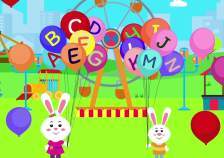 Ria Rabbit Nursery Rhymes & Songs | The Alphabet Song